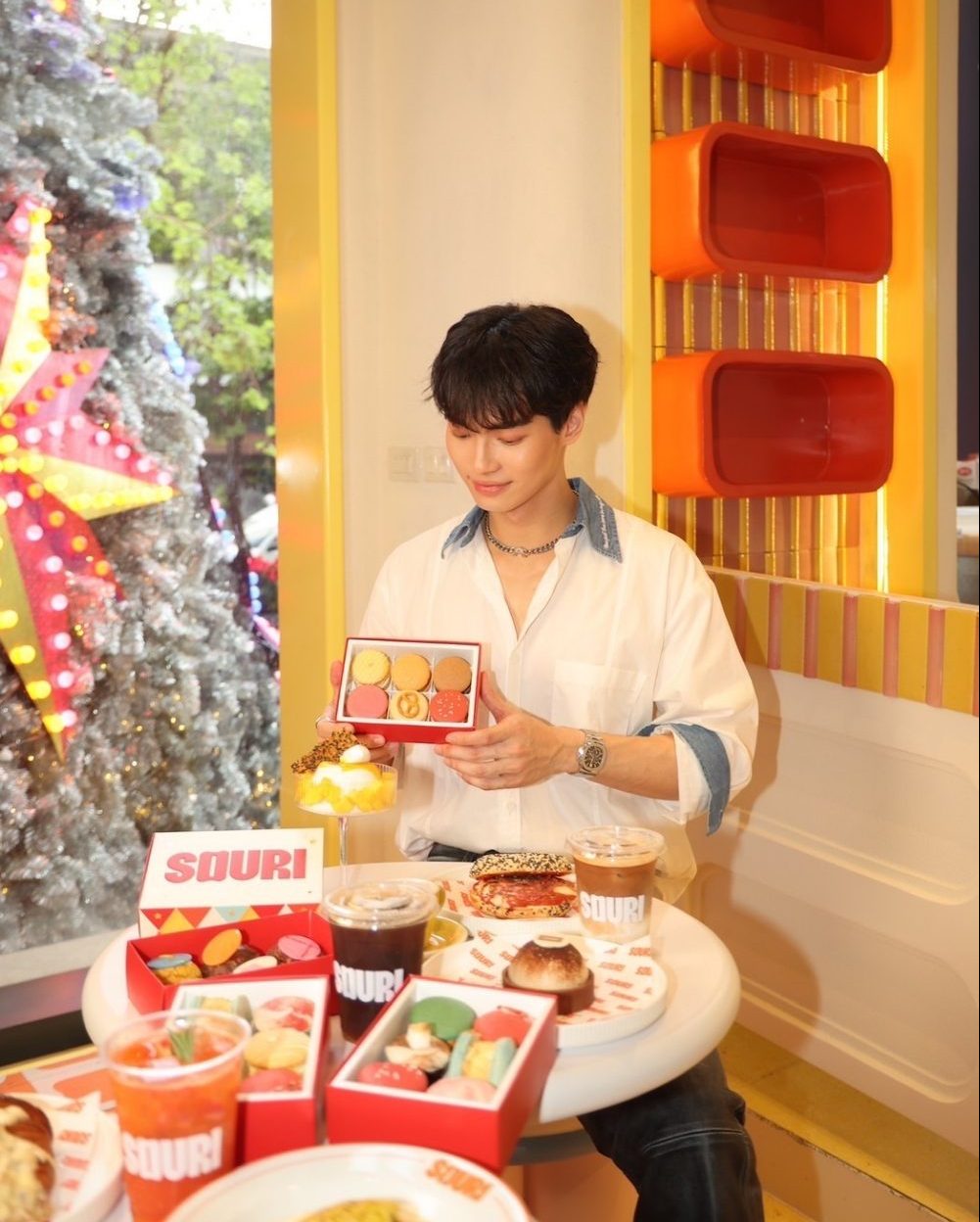 “วิน เมธวิน” จัด Grand Opening ลุยธุรกิจร้านขนม SOURI มีเมนูพิเศษให้ได้ ...